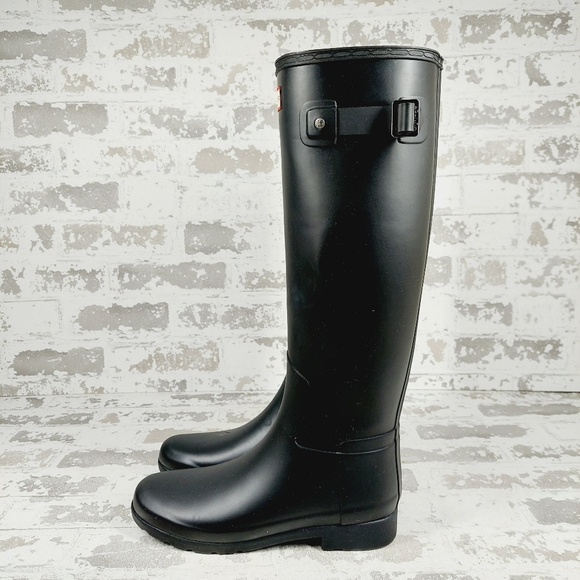 Hunter | Shoes | New Hunter Original Tour Tall Packable Rain Waterproof ...
